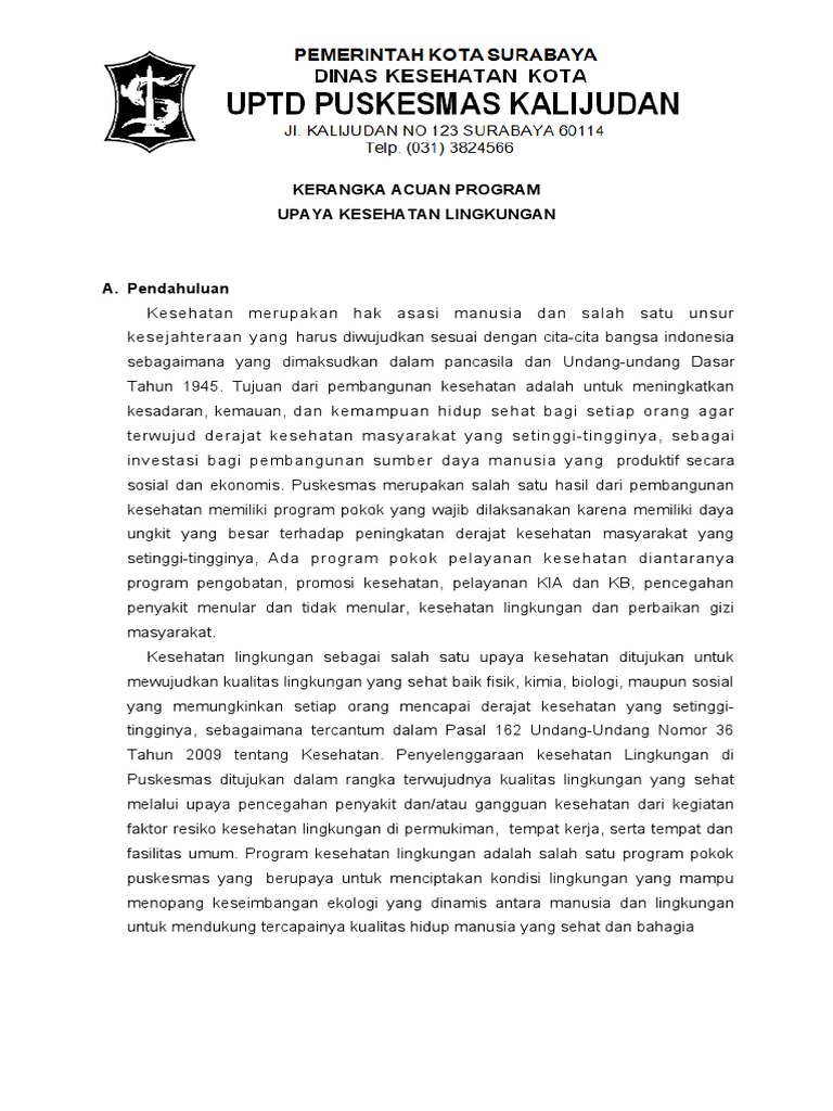 Kap Program Kesling | PDF | Sains & Matematika