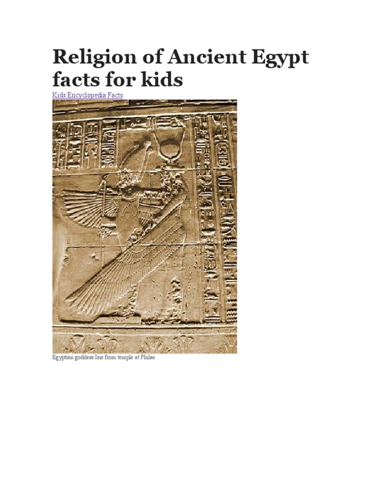 Ancient Egyptian Religion: A Concise Overview of the Pantheon of Gods ...