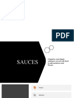 Derivatives of Mother Sauces | PDF