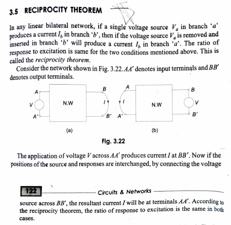 Reciprocity Theorem | PDF | Teaching Methods & Materials | Science ...