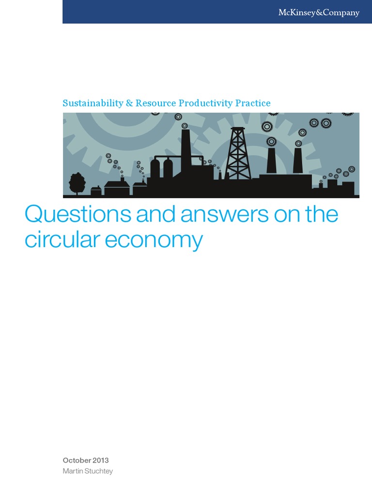 Circular Economy Q&A with Martin Stuchtey | PDF | Economies