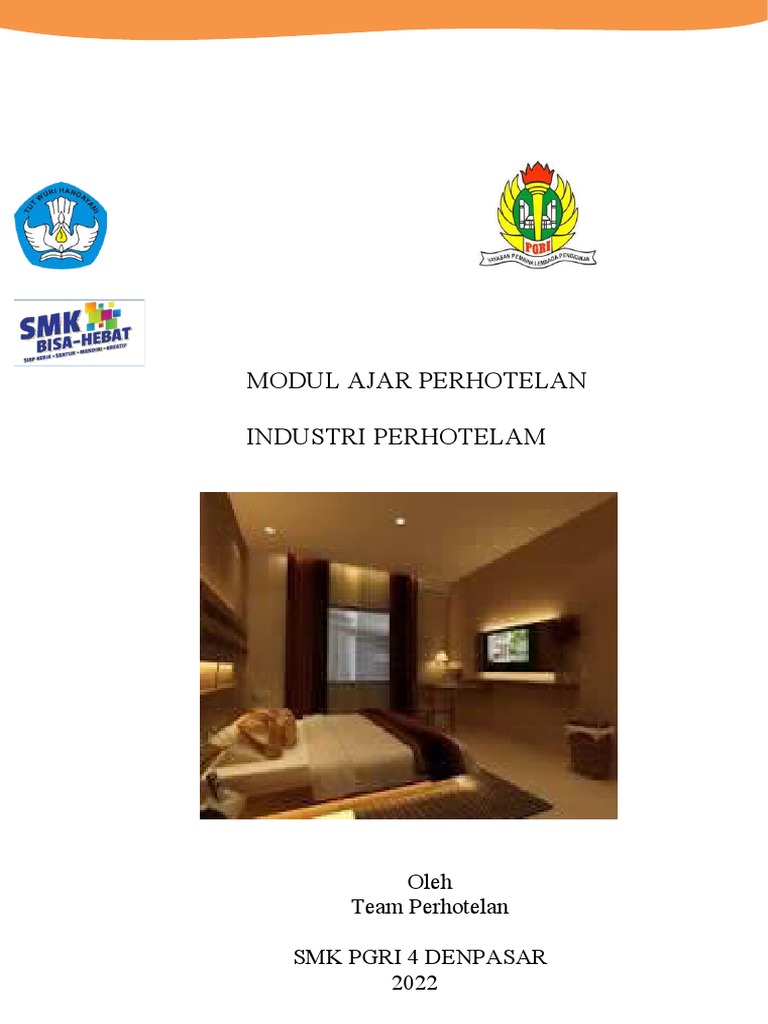Moddul Dasar Dasar Perhotelan.2022.2023 | PDF