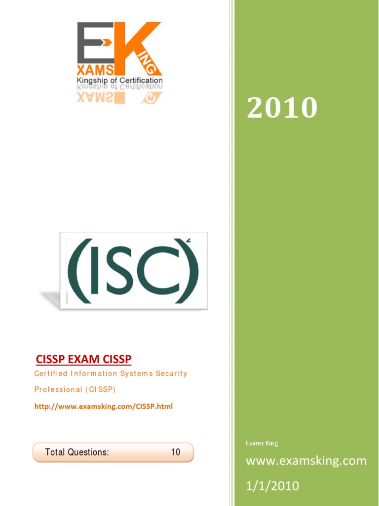 Cissp Exam Questions Free Cissp PDF Cissp | PDF | Osi Model | Public ...