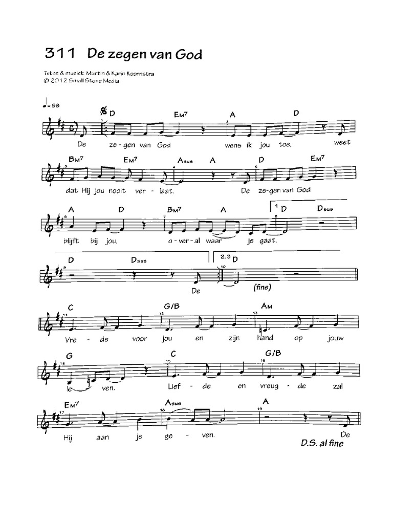 De Zegen Van God | PDF