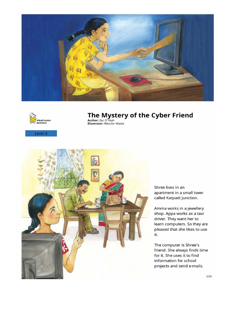 The Mystery of The Cyber Friend Storyweaver FKB | PDF