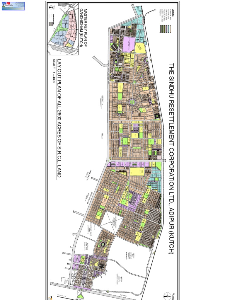 Gandhidham Development Authority Map | PDF | Nature | Leisure