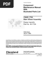 Goodrich CMM for Main Wheel Assembly | PDF | Tire | Bearing (Mechanical)