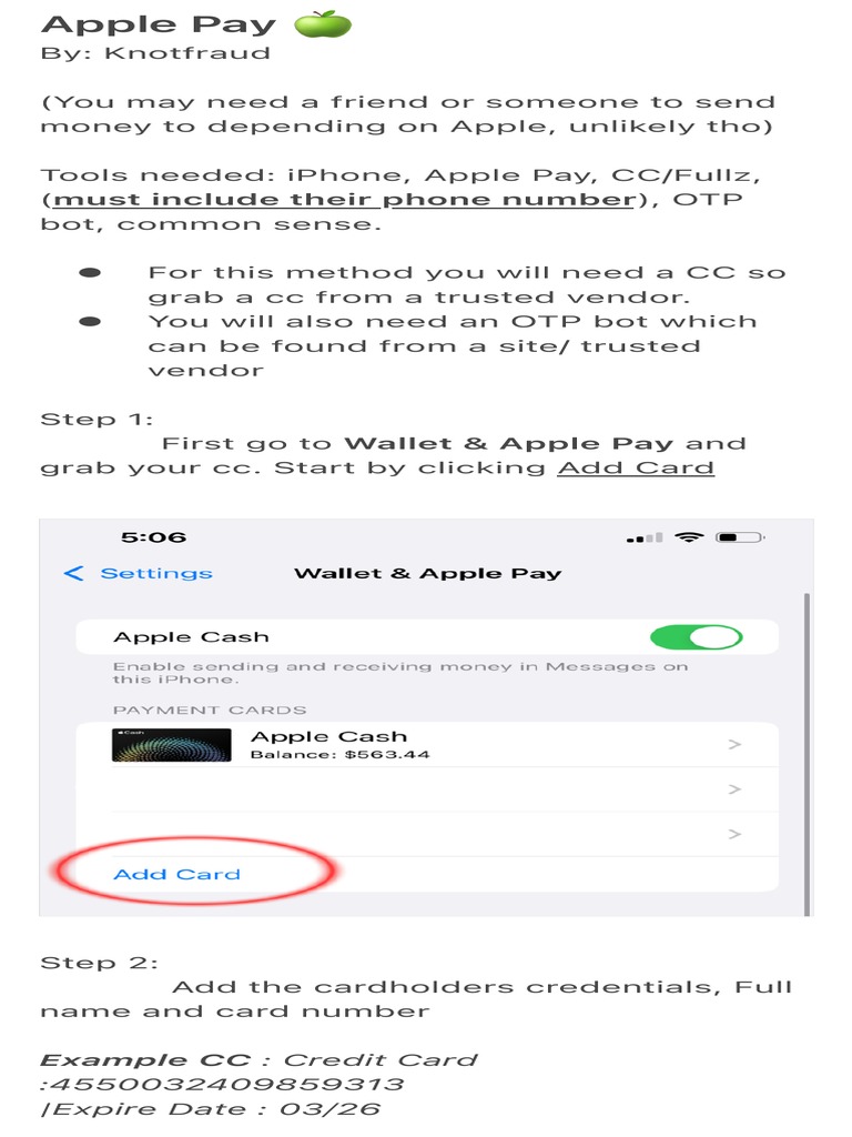 Example CC: Credit Card:4550032409859313 - Expire Date: 03/26 | PDF