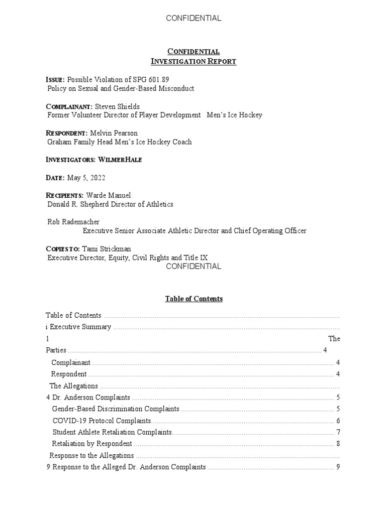 Hockey Report | PDF