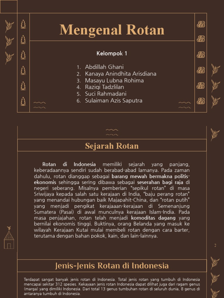 Mengenal Rotan | PDF