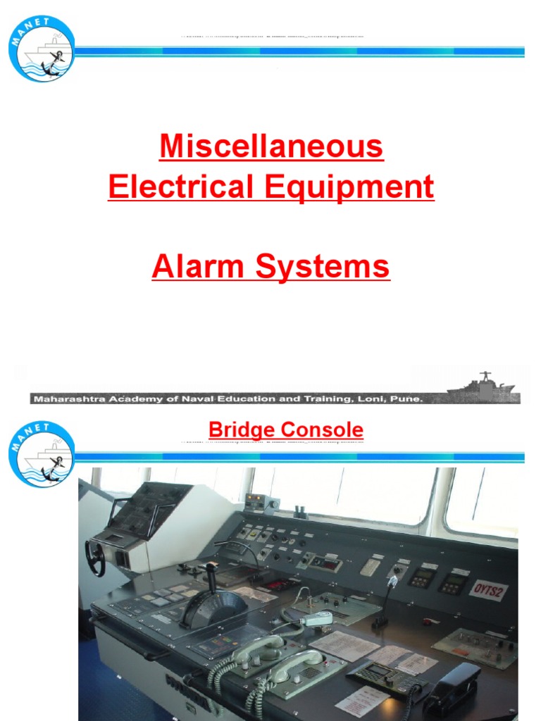Miscellaneous Electrical Equipment Alarm Systems | PDF | Transformer ...