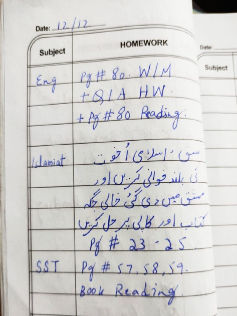 12th Dec Diary c5 | PDF