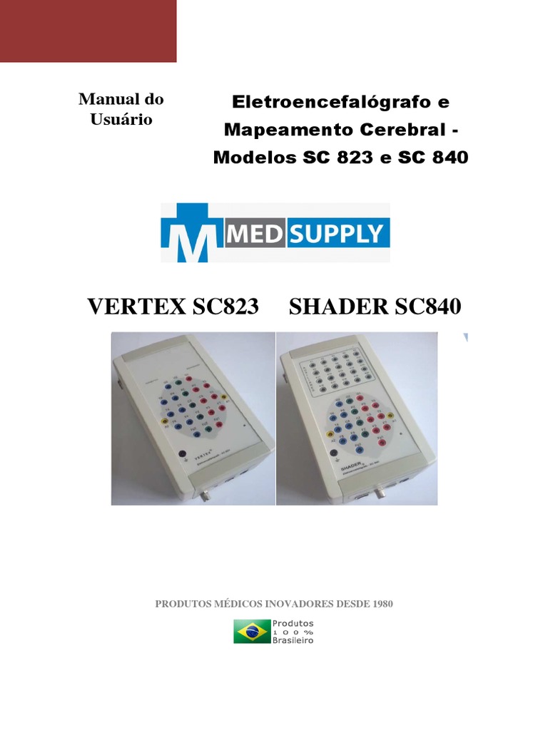 Manual Sc823 - sc840 - Rev1.3 Medsupply... | PDF | Eletroencefalografia ...