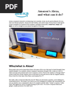 Amazon Alexa Command Cheat Sheet: To Do This Say This | PDF | Amazon Echo | Computing