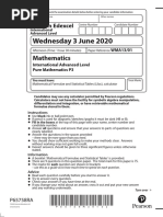 Cambridge International AS & A Level: Mathematics 9709/52 | PDF | Mean ...