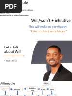 Future Simple Tense: Will & Won't Worksheet | PDF