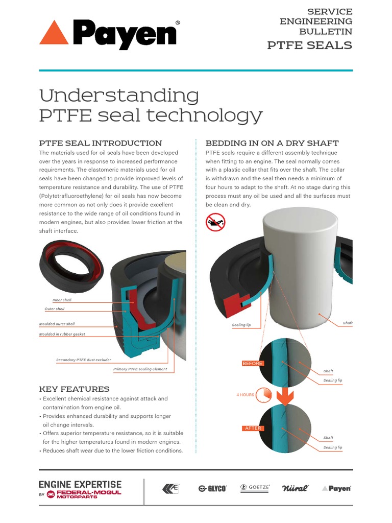 Payen Oil Seal | PDF | Industrial Processes | Materials