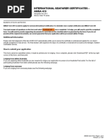 AMSA CoC Form 426 - MasterLt24 | PDF