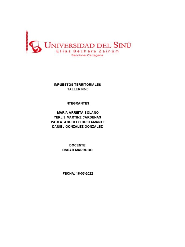 Taller No 3 de Electiva Profesional III | PDF | Comercio ...