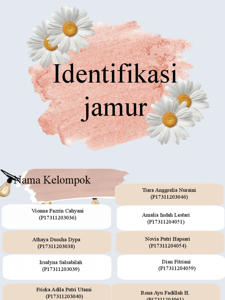 Mikrobiologi 2 Identifikasi Jamur | PDF