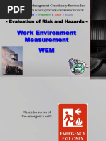 Work Environment Measurement Overview | PDF | Occupational Hygiene ...