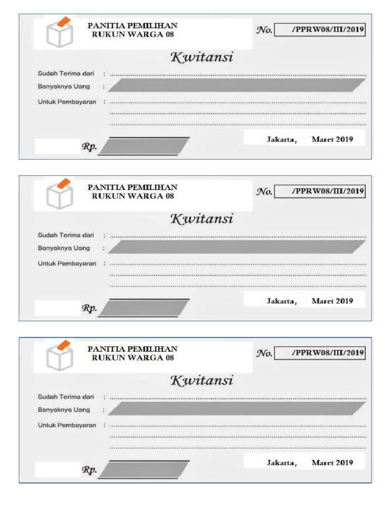 kwitansi | PDF