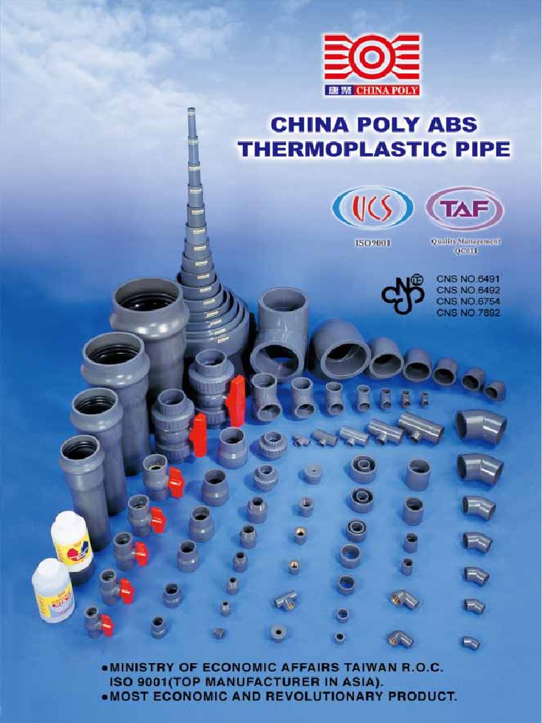 ABS Pipes and Fittings | PDF