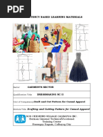 CBC Dressmaking NC II | PDF