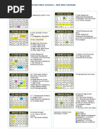 MPS Calendar SY 2024-25-FINAL-Revised-10 22 | PDF | Observances | Holidays