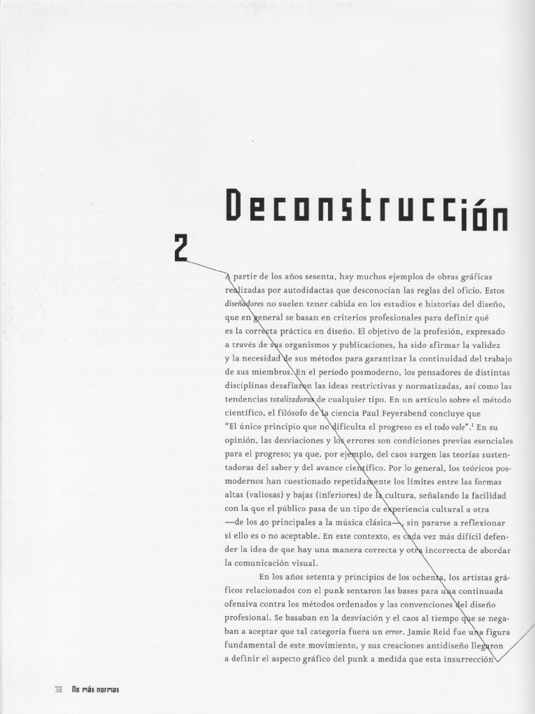 DECONSTRUCTIVISMO | PDF