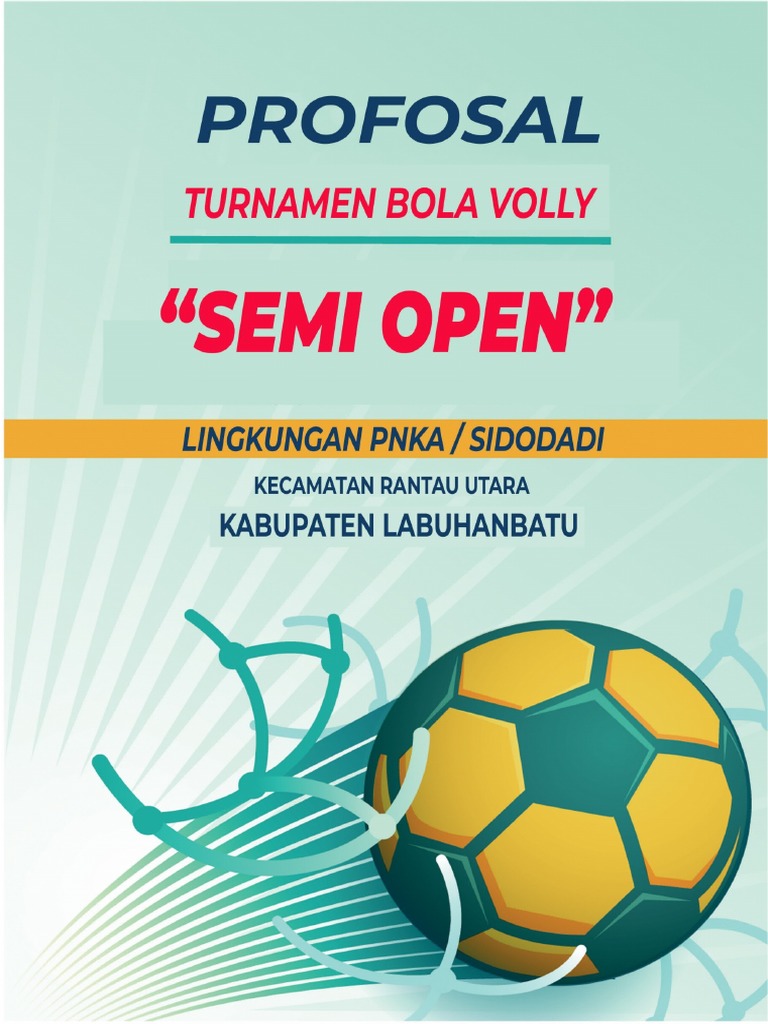 PROPOSAL BOLA VOLLY Docx | PDF