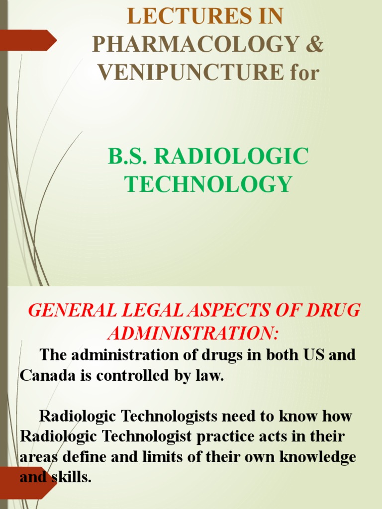 Powerpoint Lecture in Venipuncture (Autosaved) | PDF | Infection ...