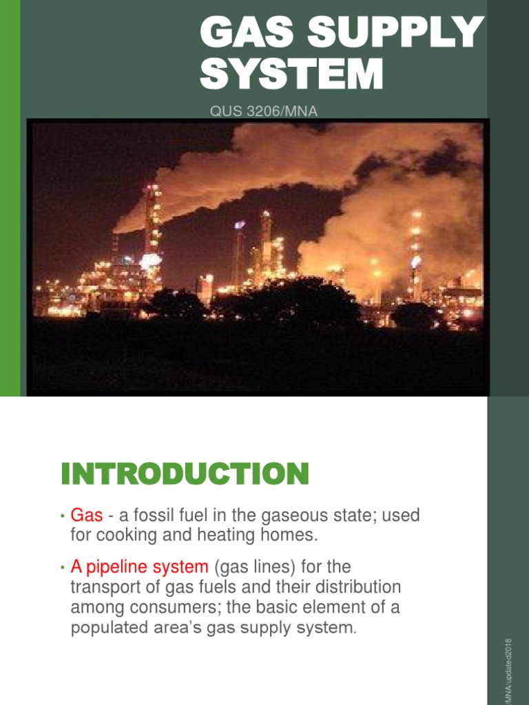 Overview of Gas Supply Systems | PDF | Liquefied Petroleum Gas ...