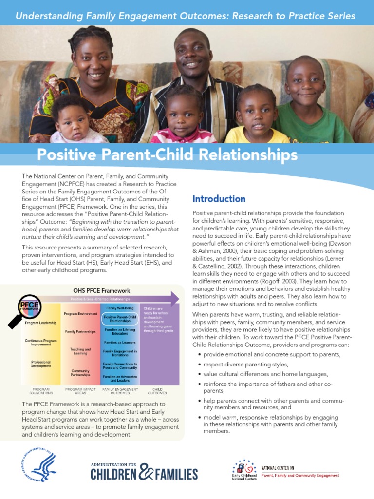 Understanding Family Engagement | PDF | Parenting | Attachment Theory