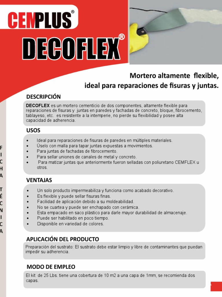DECOFLEX | PDF | Agua | Materiales