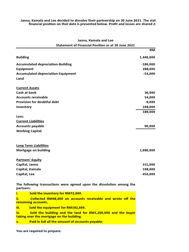 Assignment Akaun | PDF | Balance Sheet | Money
