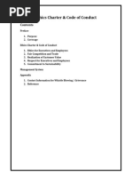 Brela Integrity Pledge Form | PDF