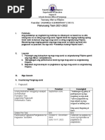 Action Plan Sa Filipino | PDF