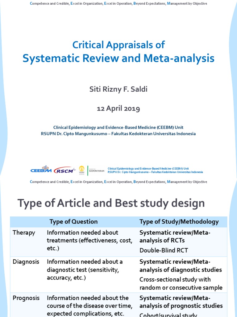 Meta-Analysis - Overview | Download Free PDF | Systematic Review ...