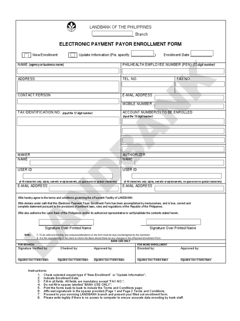 Phic Eps Enrollment Form 06162021-1 - 1623899276 | PDF | Email Address ...