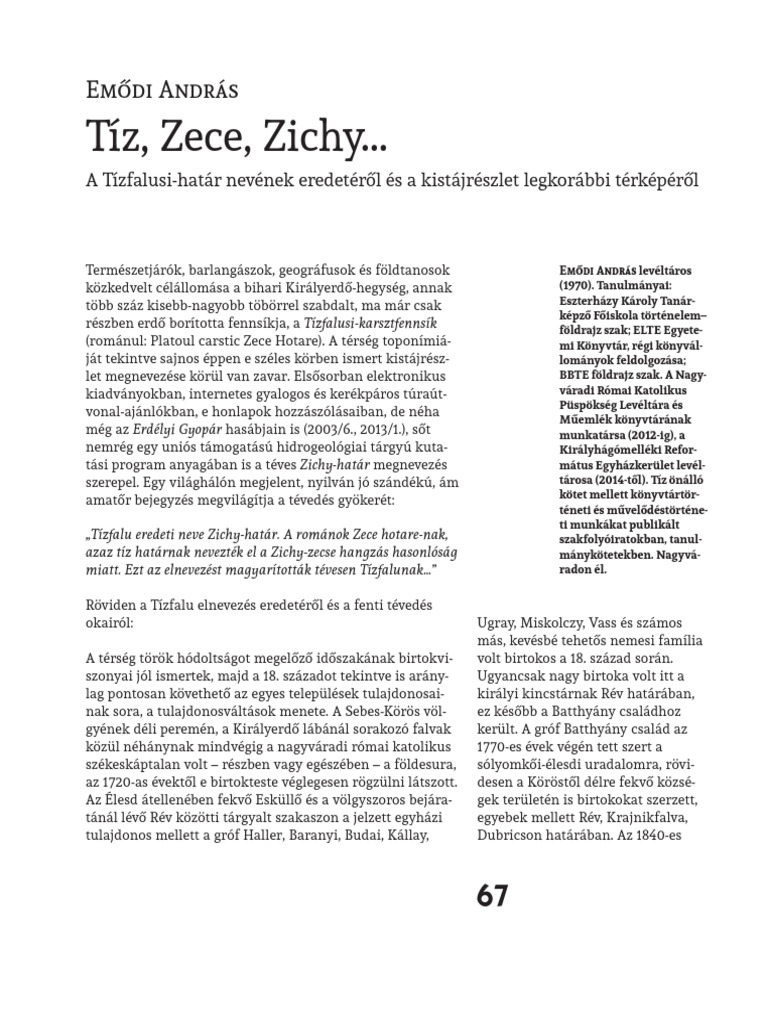 Zece Hotare Maghiara | PDF
