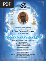 Karumakiriyai Invitation | PDF