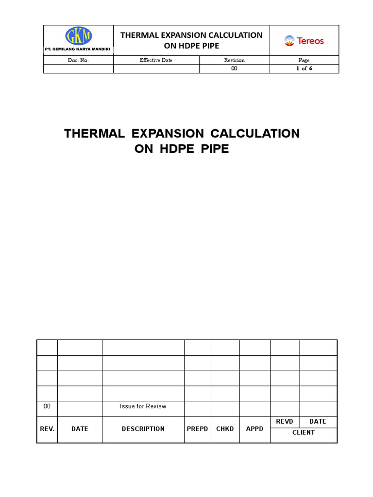 Thermal Expansion Calculation | PDF | Thermal Expansion | Quantity