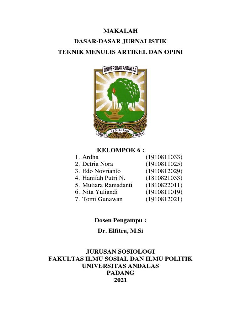 Makalah DDJ Kel.6 | PDF