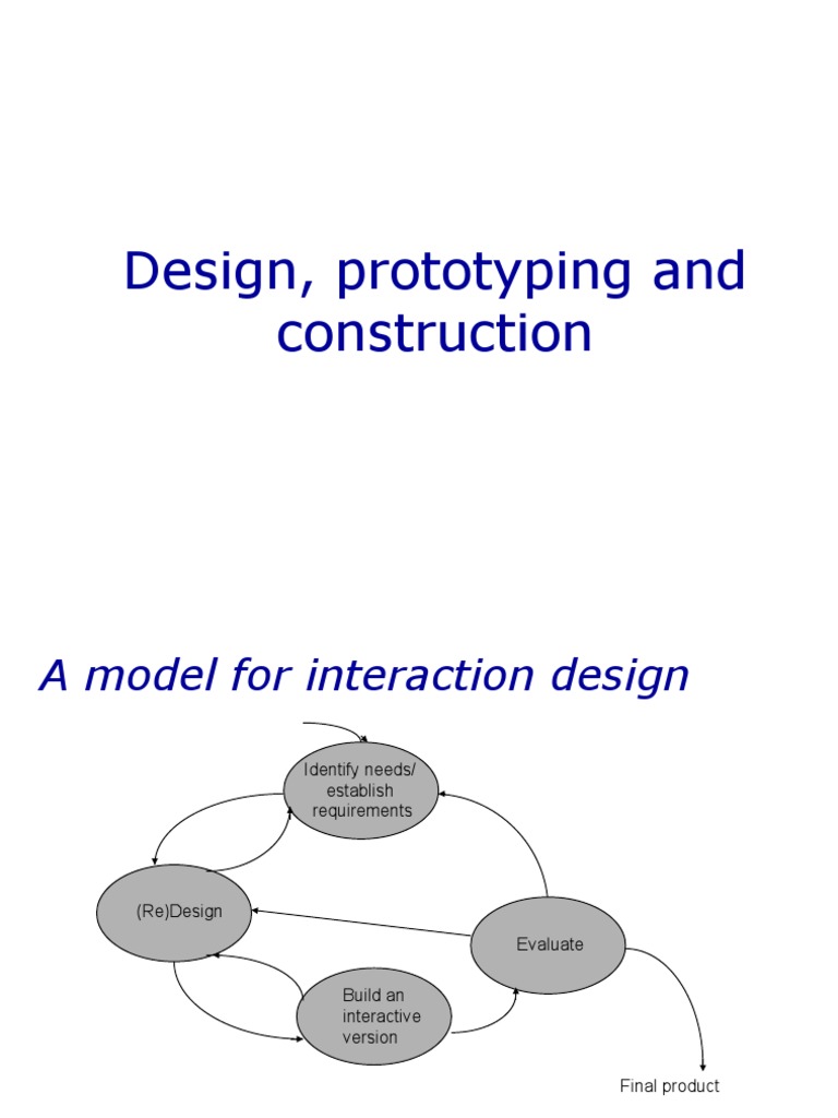 User-Centered Prototyping in Design | PDF | Software Prototyping ...