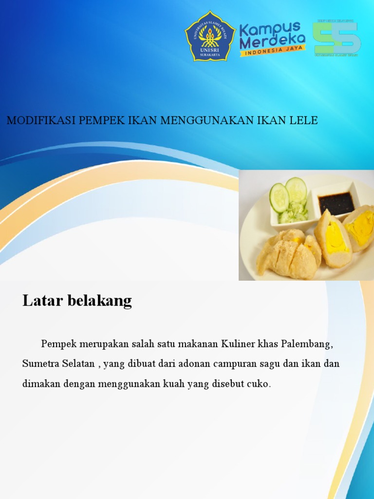 Contoh Proker Pempek Ikan Lele | PDF