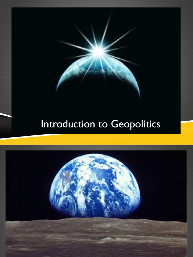 Introduction To Geopolitics | PDF