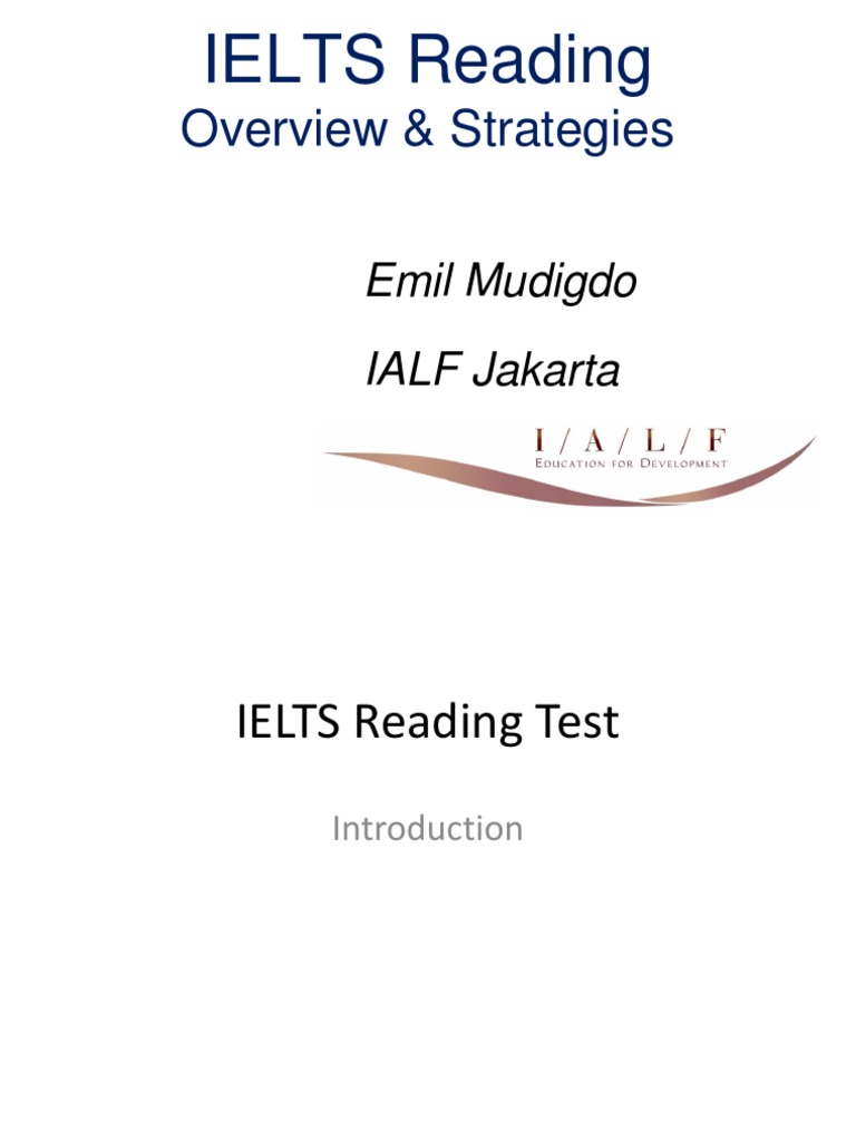 Reading Day 1 Updated | PDF | Libraries | International English ...