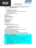 2 Unitor Seacare OSD MSDS | PDF | Dangerous Goods | Personal Protective ...