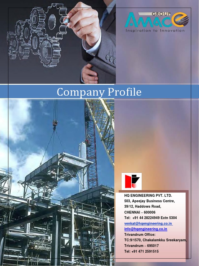 HQ Engineering Industrial Profile | Download Free PDF | Liquefied ...